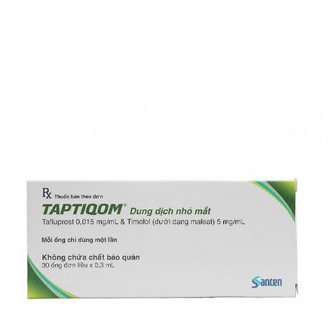 Thuốc nhỏ mắt Taptiqom 0.3ml (Hộp 30 ống)