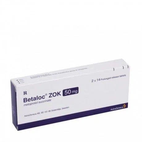 Betaloc Tab 50mg (3 vỉ x 20 viên)