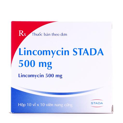 Lincomycin STADA 500mg (Hộp 10 vỉ x 10 viên)
