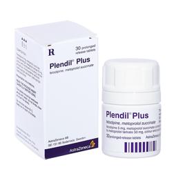Plendil Plus Tab 5/47.5 (Lọ 30 viên)