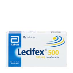 Lecifex 500mg (Hộp 2 vỉ 10 viên)