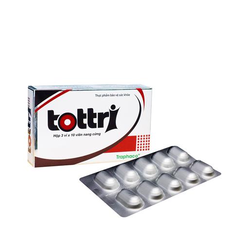 Thực phẩm hỗ trợ giảm các triệu chứng trĩ nội, trĩ ngoại Tottri (Hộp 30 ...