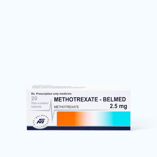 Methotrexate-Belmed 2.5mg (Hộp 2 vỉ x 10 viên)