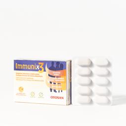 Thực phẩm bảo vệ sức khỏe tăng sức đề kháng Otosan Srl Immunix 3 Tab ...
