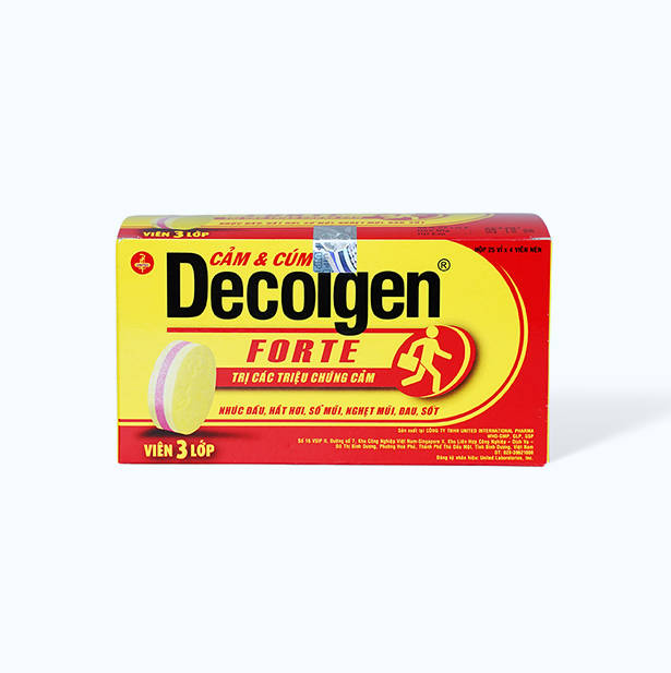 Decolgen Forte (25 vỉ x 4 viên nén)