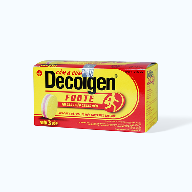 Decolgen Forte (25 vỉ x 4 viên nén)