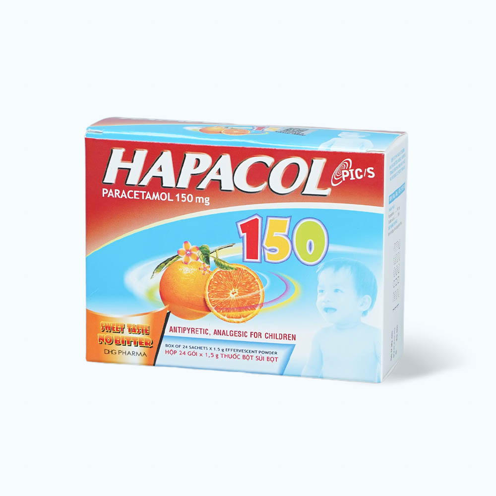 Hapacol 150 (Hộp 24 gói)