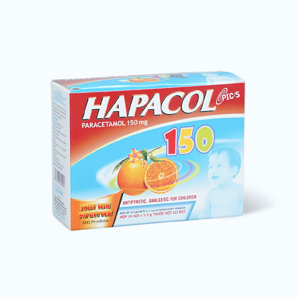 Hapacol 150 (Hộp 24 gói)