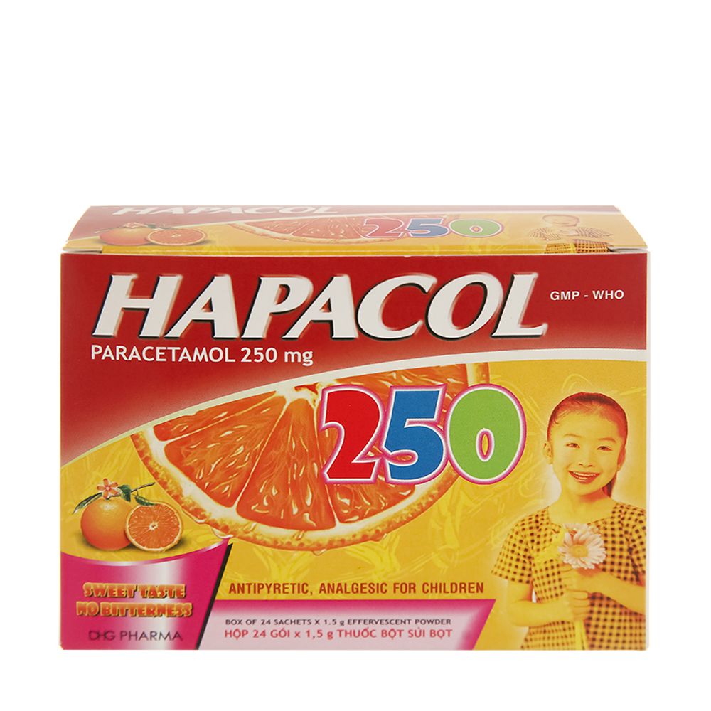 Hapacol 250 (24 gói)