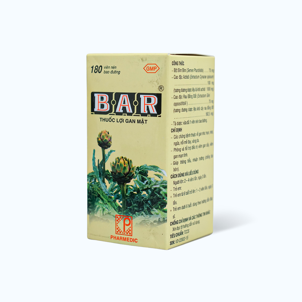 Bar (Lọ 180 viên)