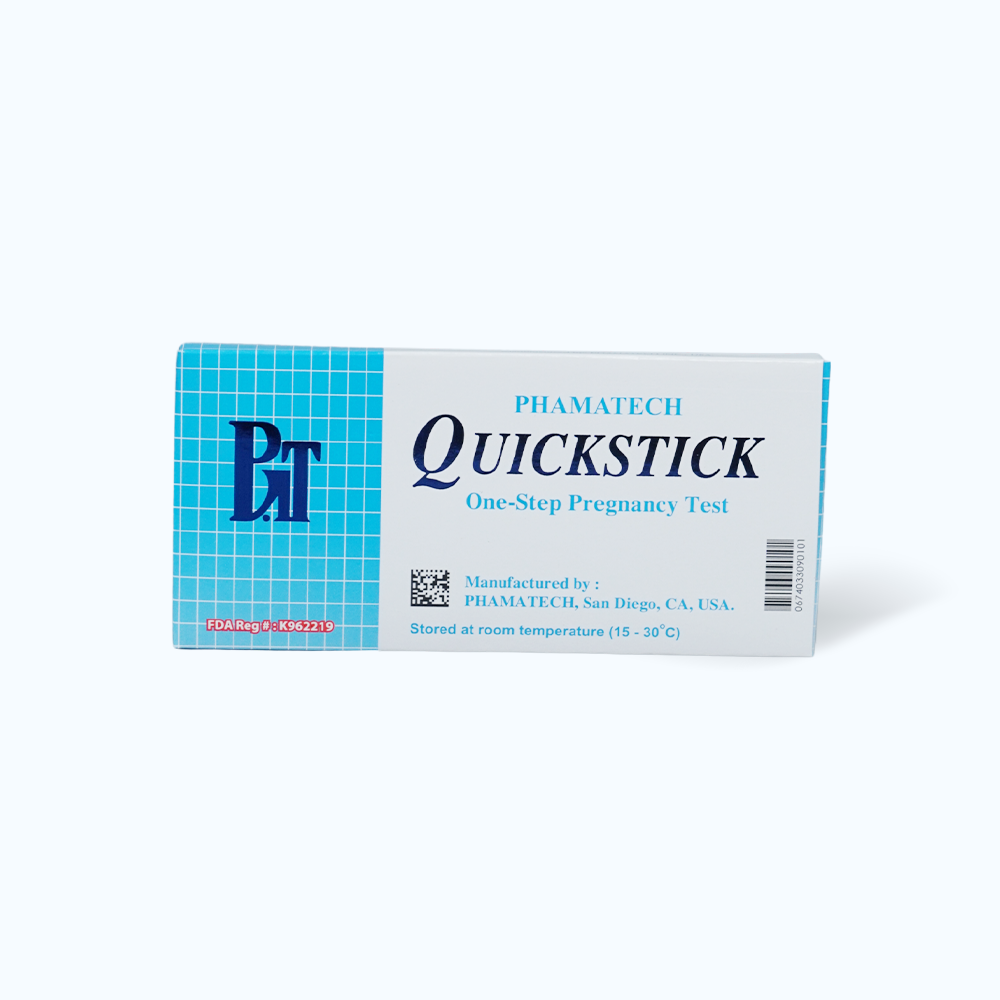 Que thử thai nhanh Quickstick (1 cái/hộp)
