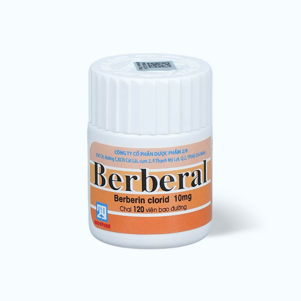Berberal 10mg (chai 120 viên)