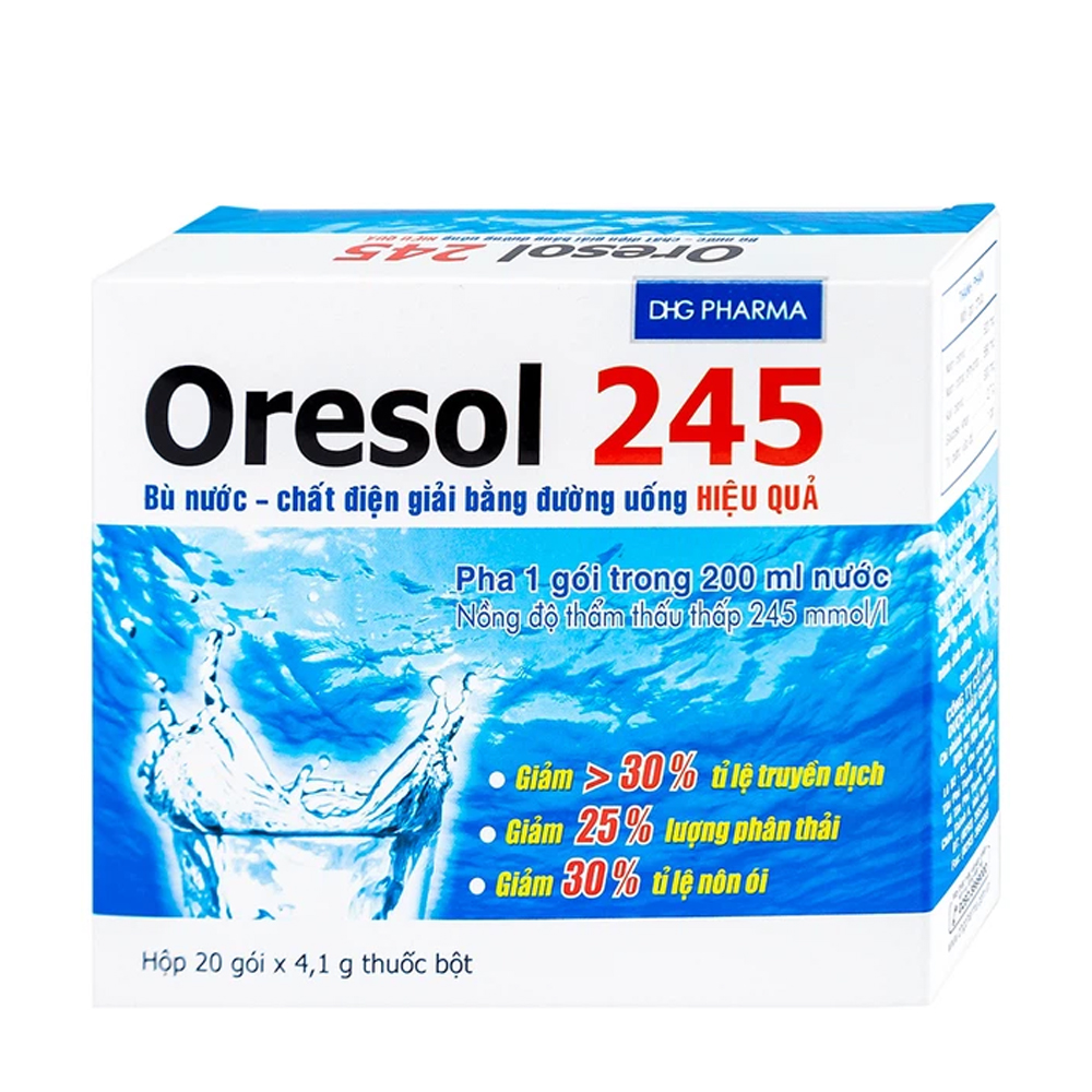 Oresol 245 (Hộp 20 gói)