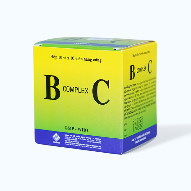 B Complex C Vidipha (10 vỉ x 10 viên)