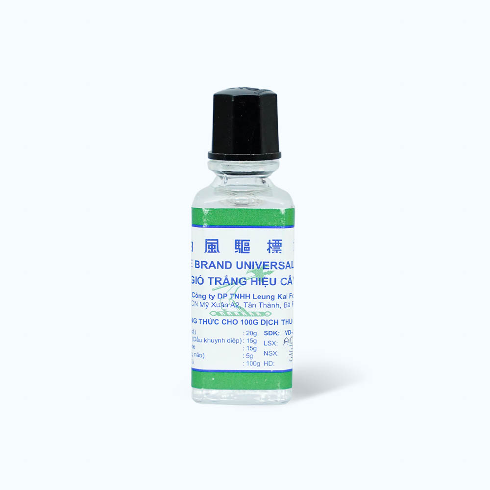 Dầu gió trắng hiệu Cây Búa Axe Brand (10ml)