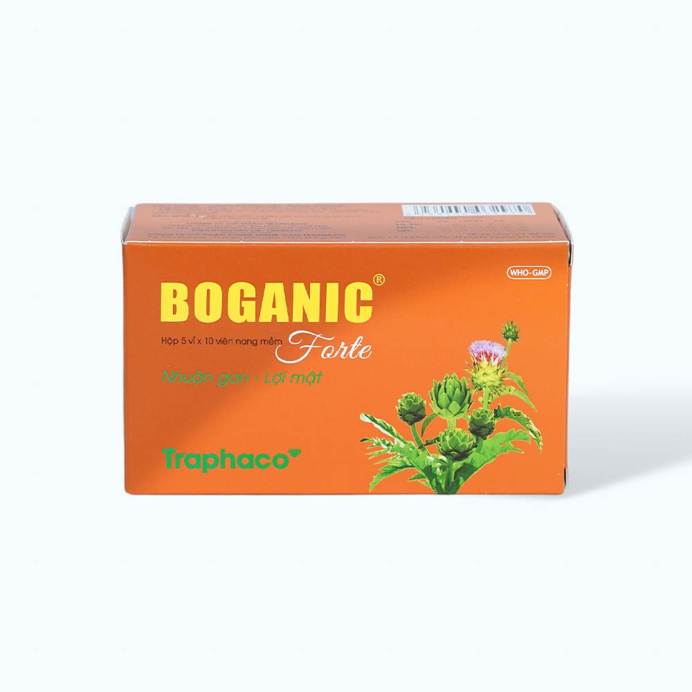 Boganic Forte Traphaco (Hộp 5 vỉ x 10 viên)