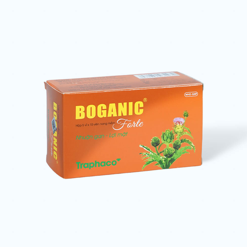 Boganic Forte Traphaco (Hộp 5 vỉ x 10 viên)