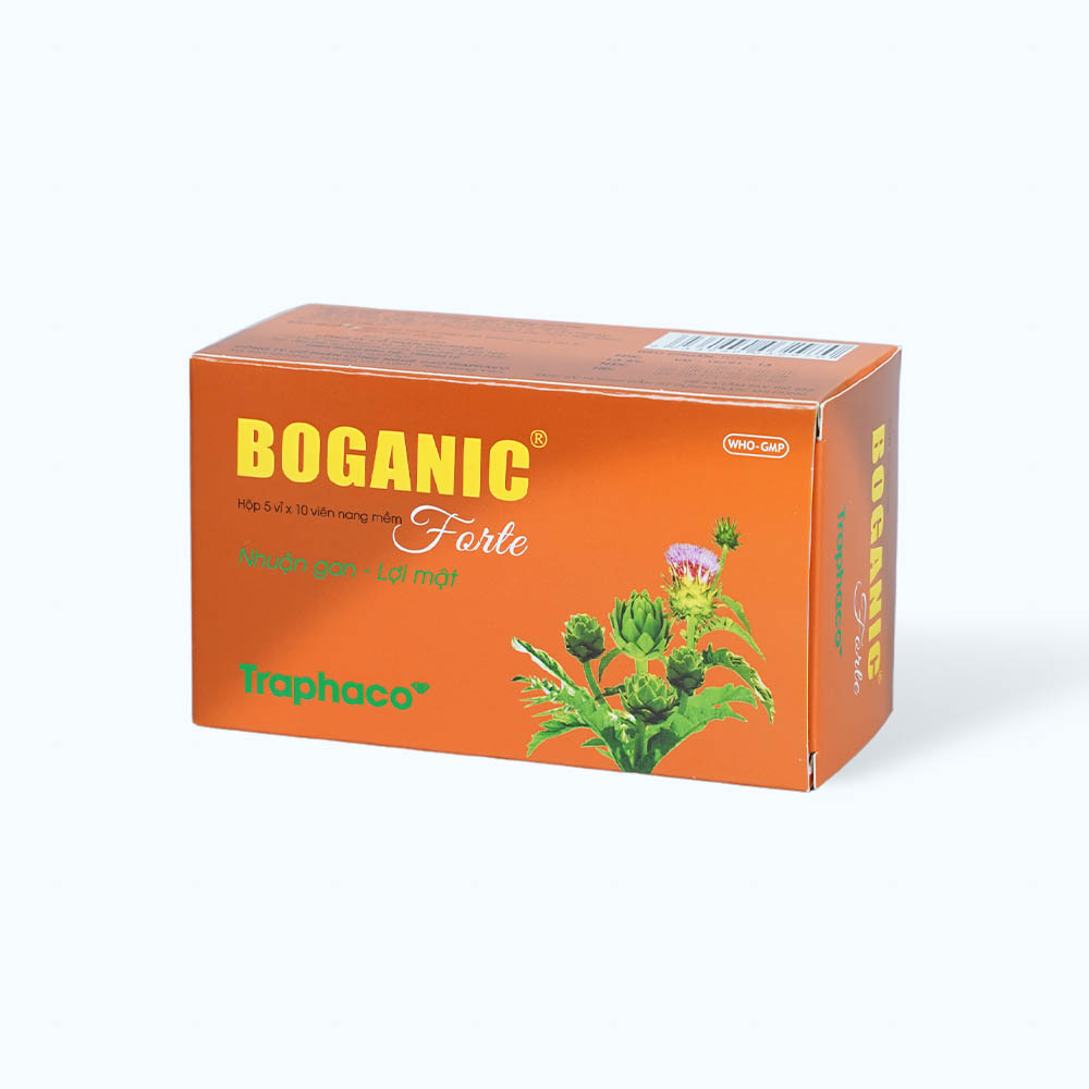 Boganic Forte Traphaco (Hộp 5 vỉ x 10 viên)