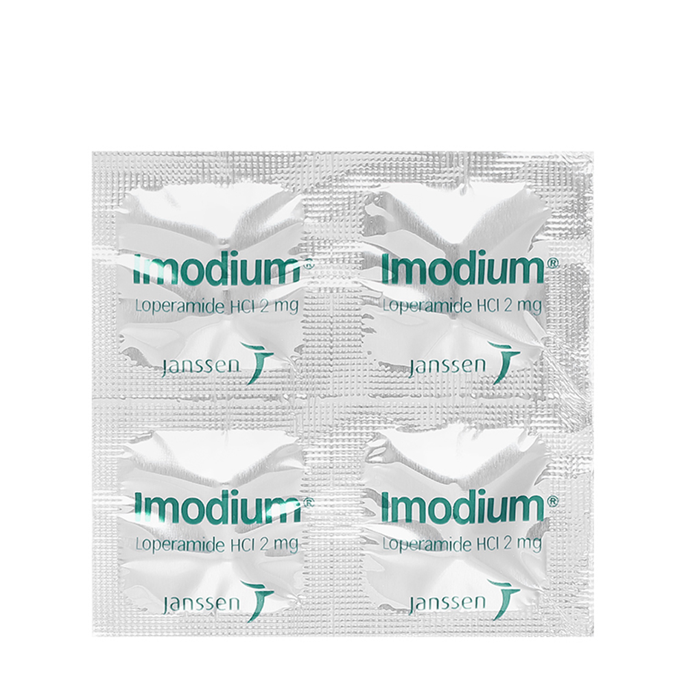Viên nang Imodium 2mg Janssen điều trị triệu chứng tiêu chảy cấp (25 vỉ ...