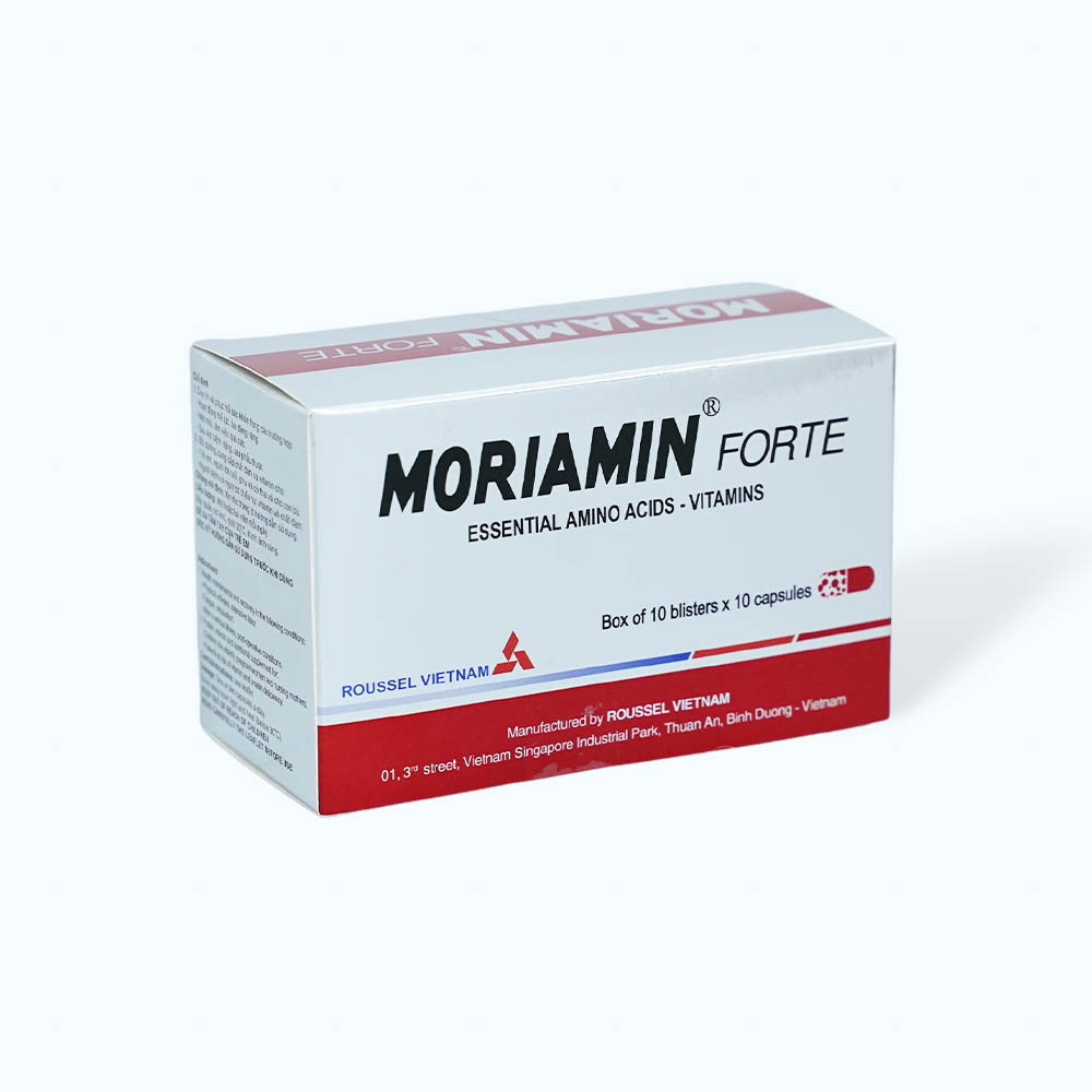 Moriamin Forte (10 vỉ x 10 viên)