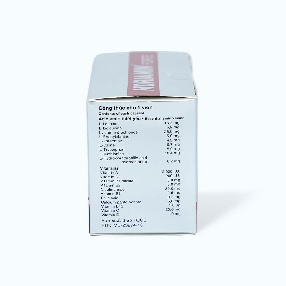 Moriamin Forte (10 vỉ x 10 viên)