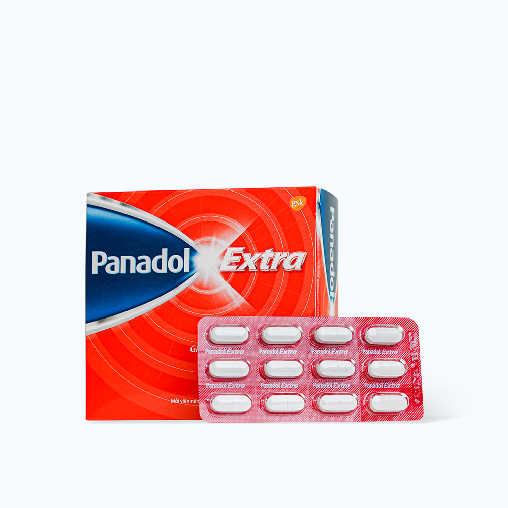 Panadol Extra (15 vỉ x 12 viên)