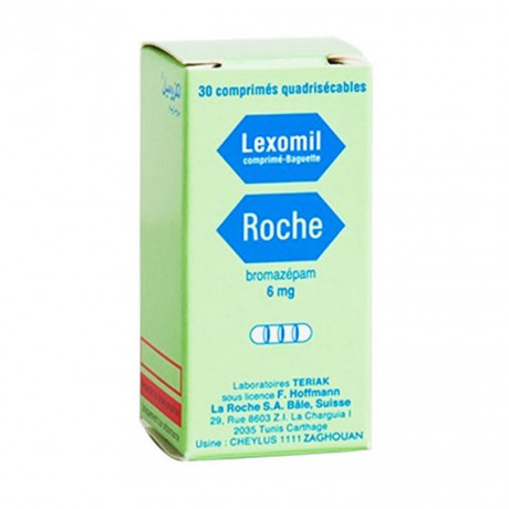 Thuốc điều trị thần kinh Lexomil 6mg