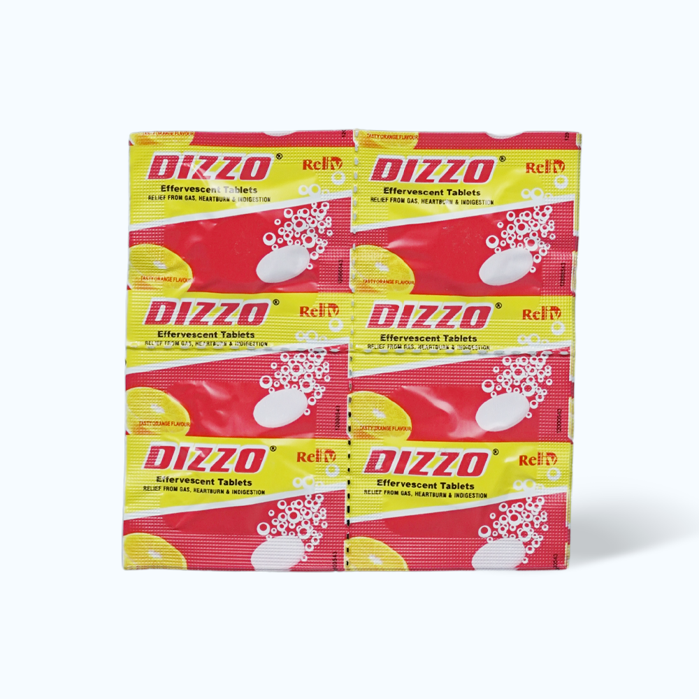 Thực phẩm chức năng hỗ trợ giảm đầy hơi, khó tiêu và ợ chua Dizzo (12 ...