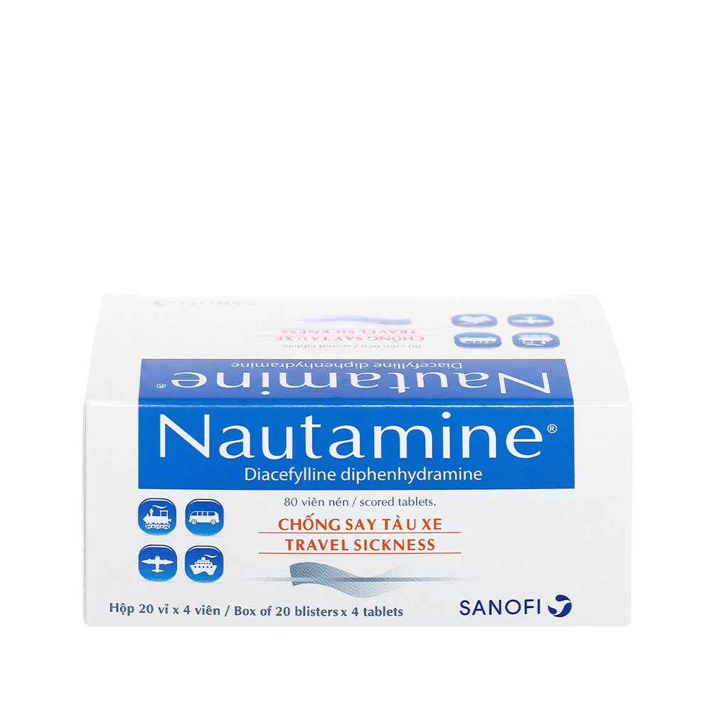Nautamine (Hộp 20 vỉ x 4 viên)
