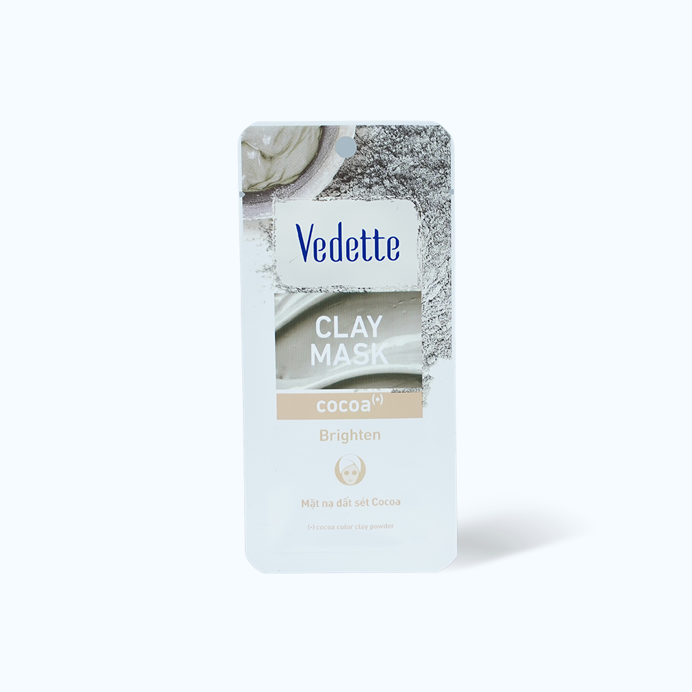 Mặt nạ đất sét bùn Vedette Clay Mask Cocoa (15ml)