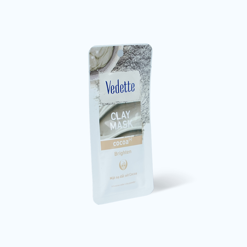 Mặt nạ đất sét bùn Vedette Clay Mask Cocoa (15ml)