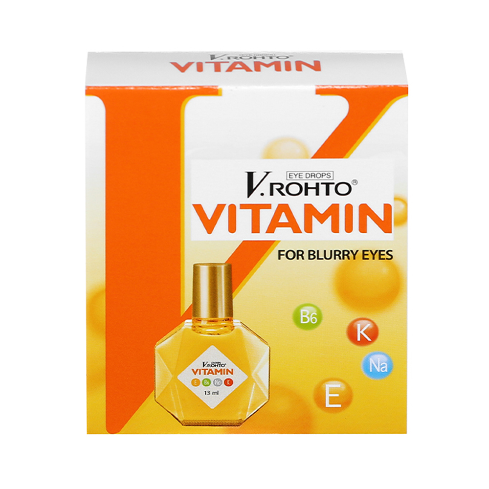 Thuốc nhỏ mắt VRohto Vitamin (Hộp 13ml)