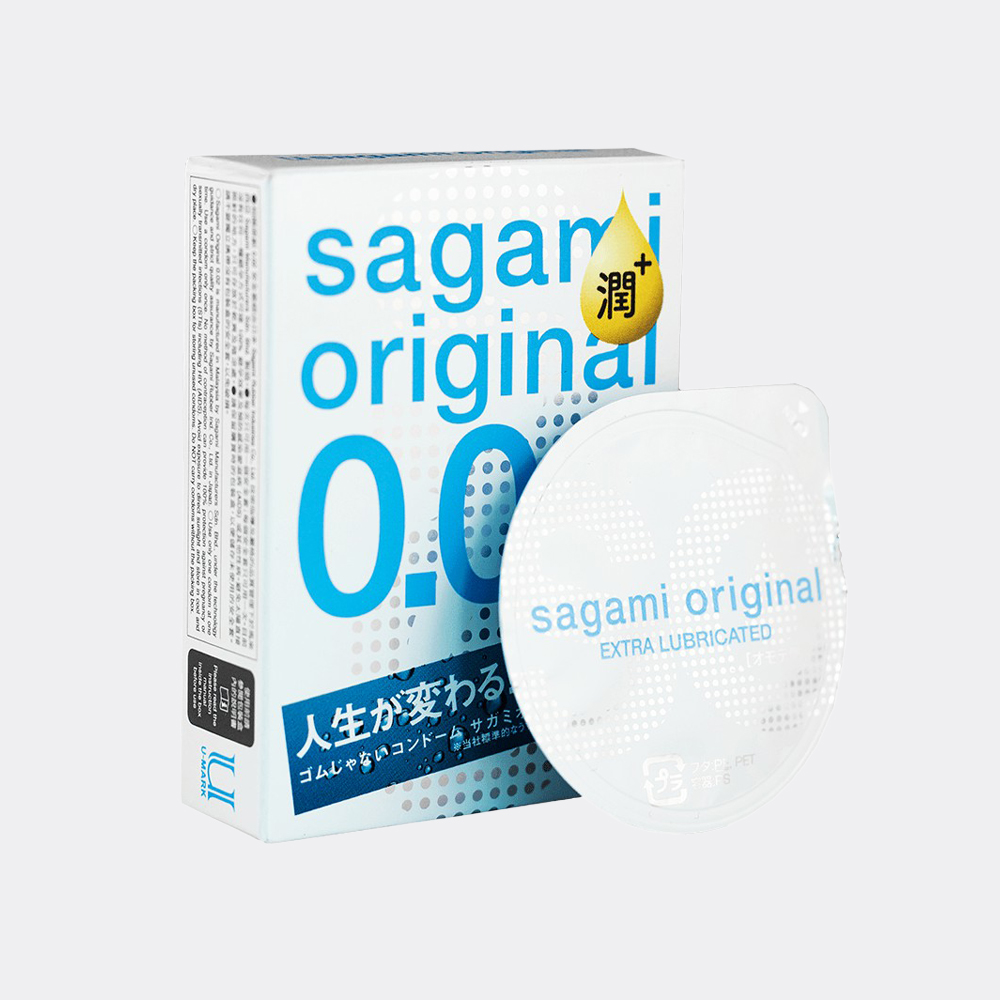 Bao cao su Sagami Original SO 0.02 (Hộp 3 cái)