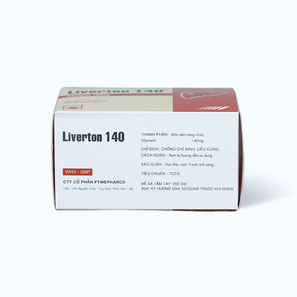 Liverton 140mg (Hộp 10 vỉ x 10 viên)