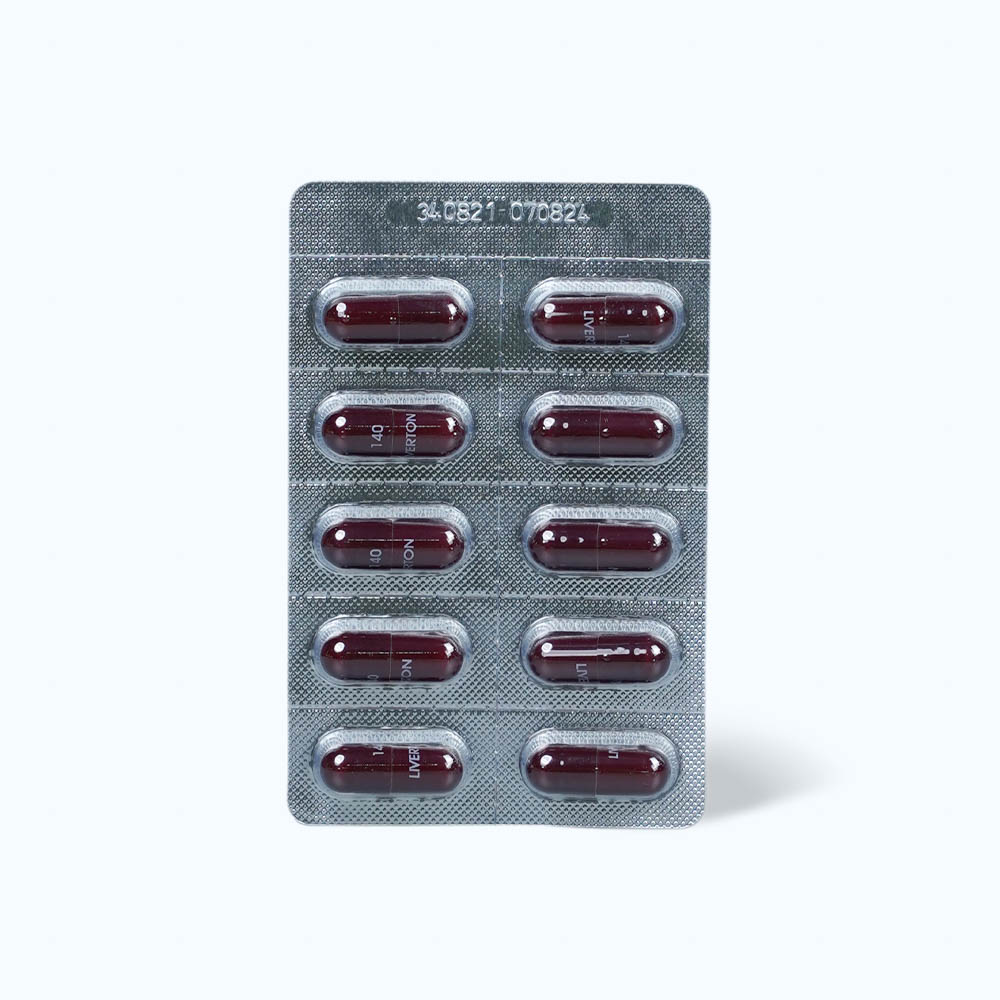 Liverton 140mg (Hộp 10 vỉ x 10 viên)