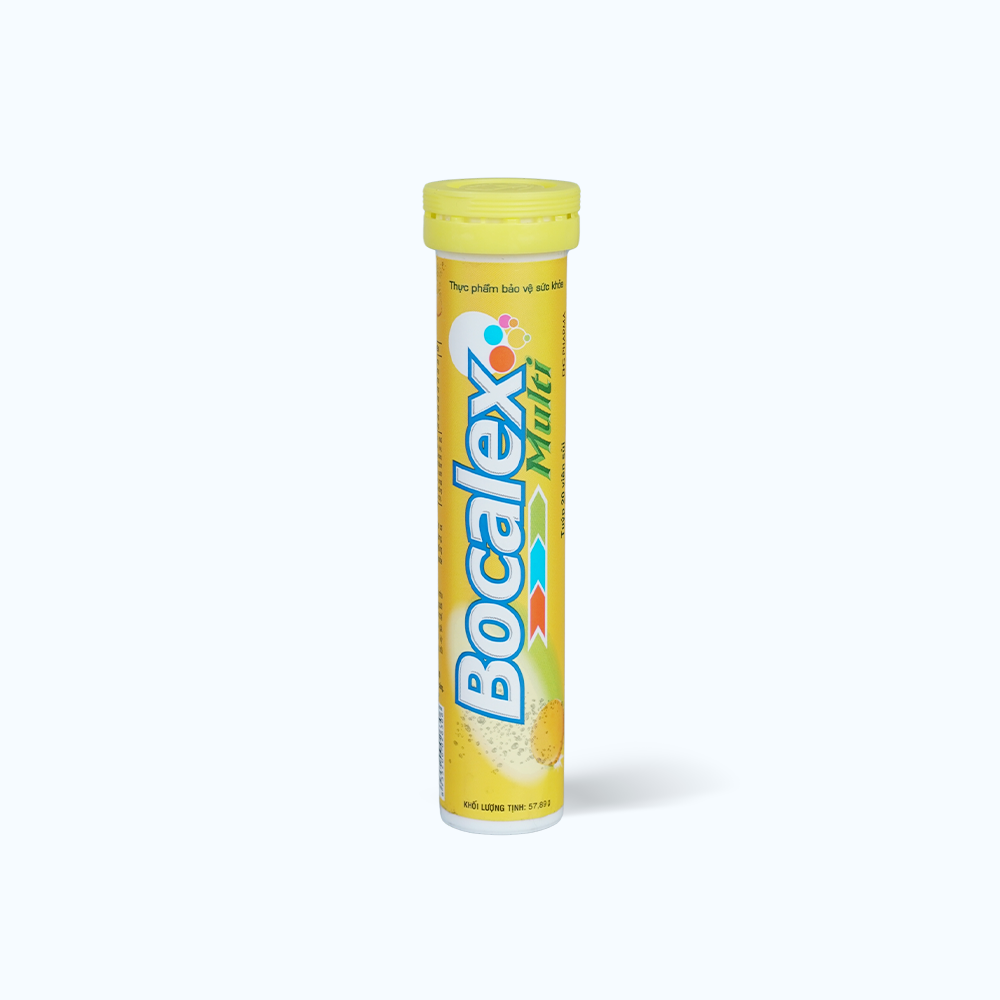 Viên sủi bổ sung vitamin Bocalex Multi (Tuýp 20 viên sủi)