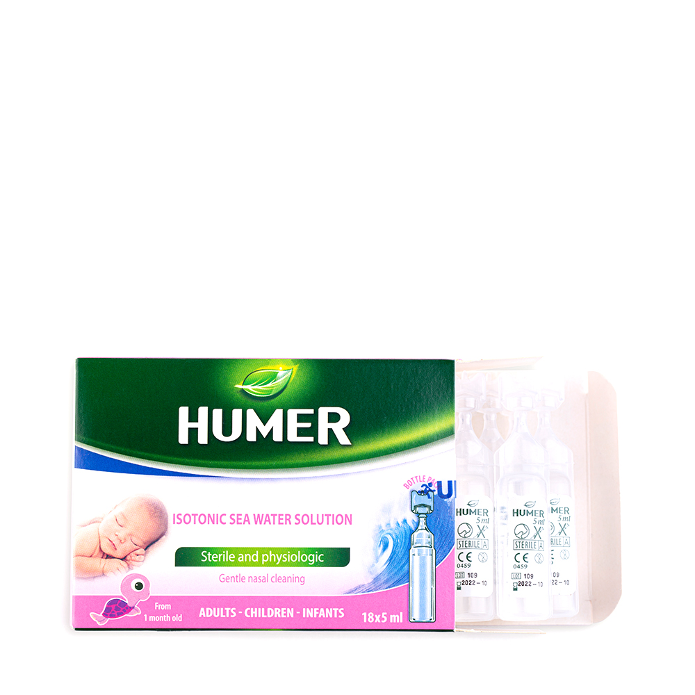 Dung dịch muối biển vệ sinh mũi Humer Bottle Pack - Humer Unidoses ...