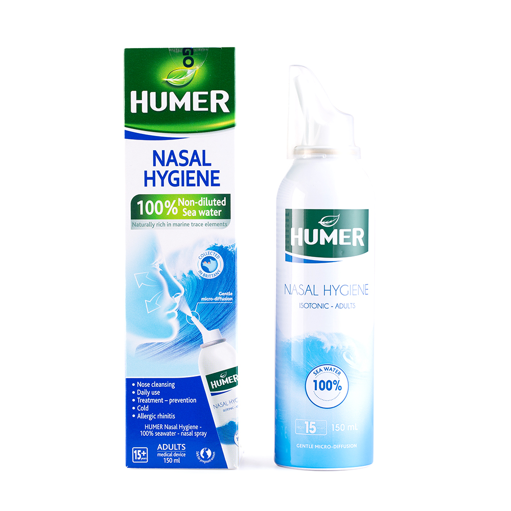 Dung dịch xịt mũi người lớn - Humer Nasal Hygiene Adulte 150ml