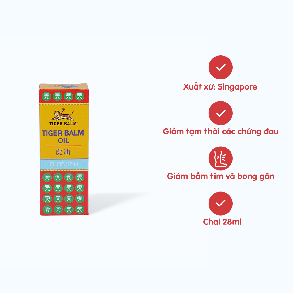 Tiger Balm Oil (28ml)