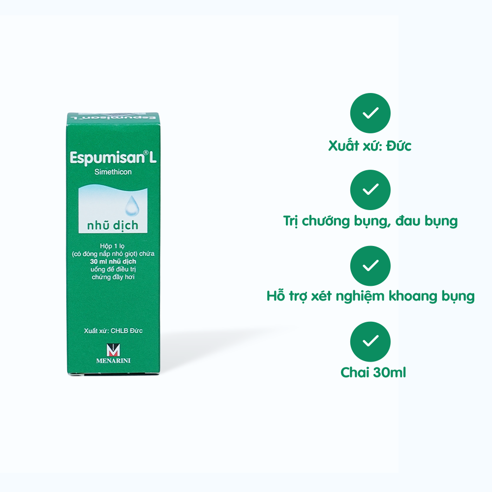 Espumisan Lqd 40mg (Chai 30ml)