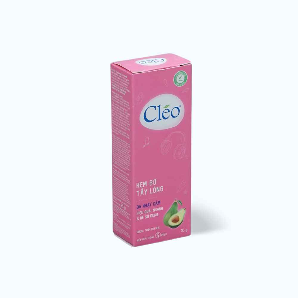 Kem tẩy lông cho da nhạy cảm Cléo Hair Removal Cream Sensitive Skin ...