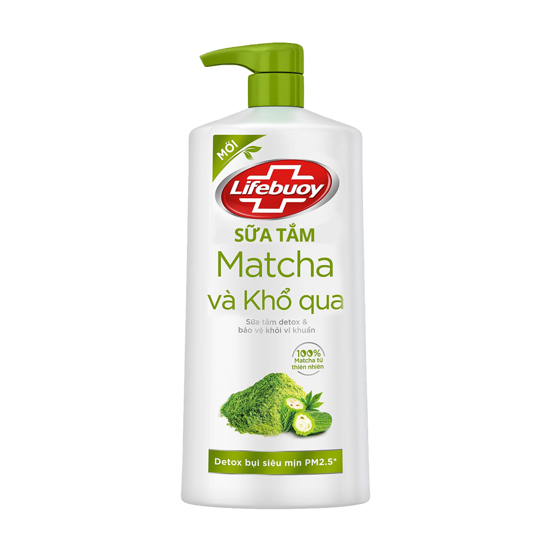 Sữa tắm Detox và bảo vệ khỏi vi khuẩn Lifebuoy - Matcha và Khổ Qua ...