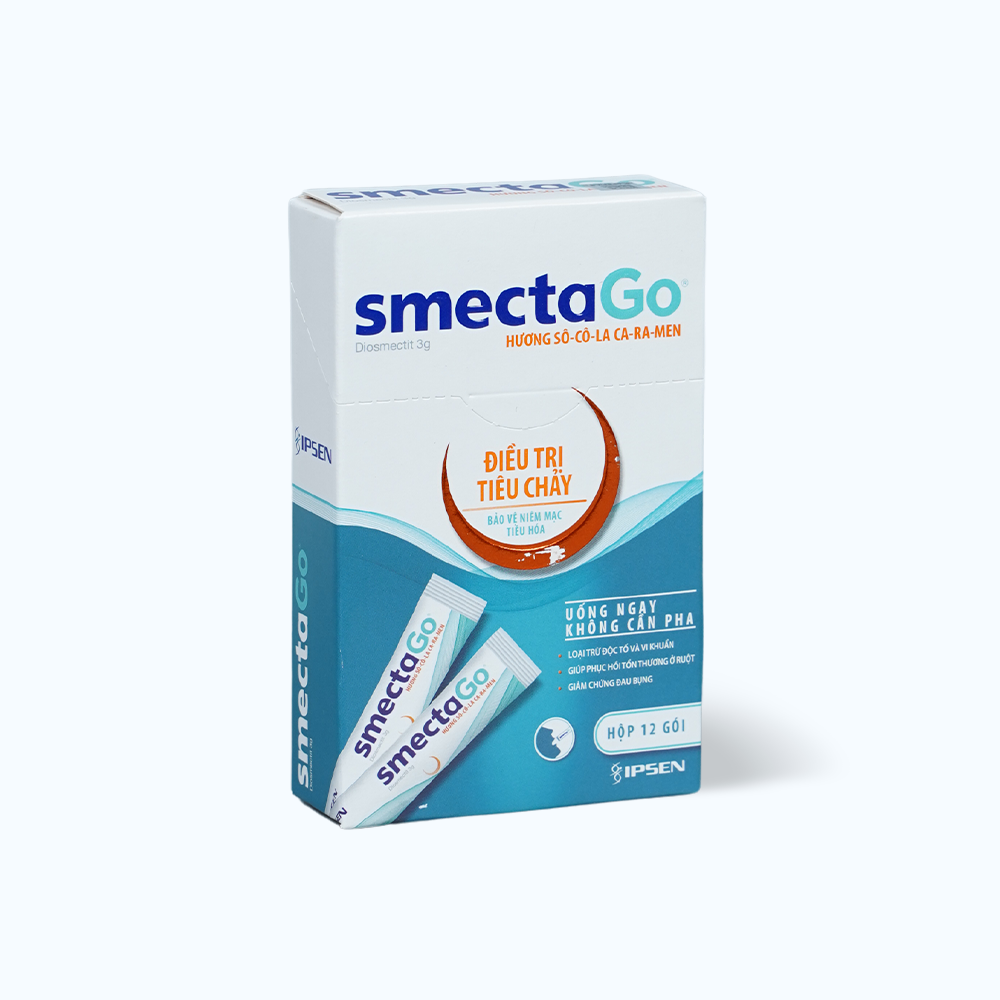 Smecta Go (Hộp 12 gói)