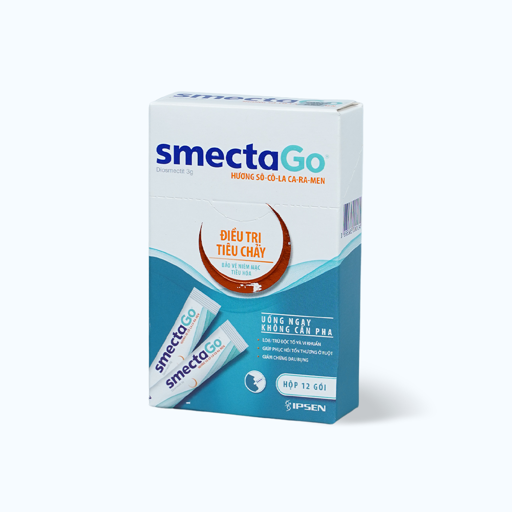 Smecta Go (Hộp 12 gói)