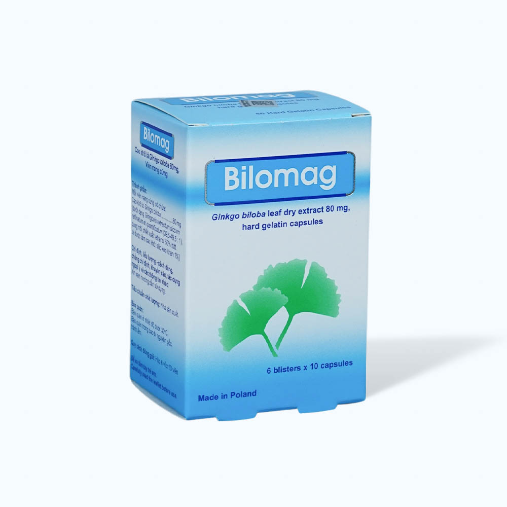 Bilomag 80mg (Hộp 6 vỉ x 10 viên)