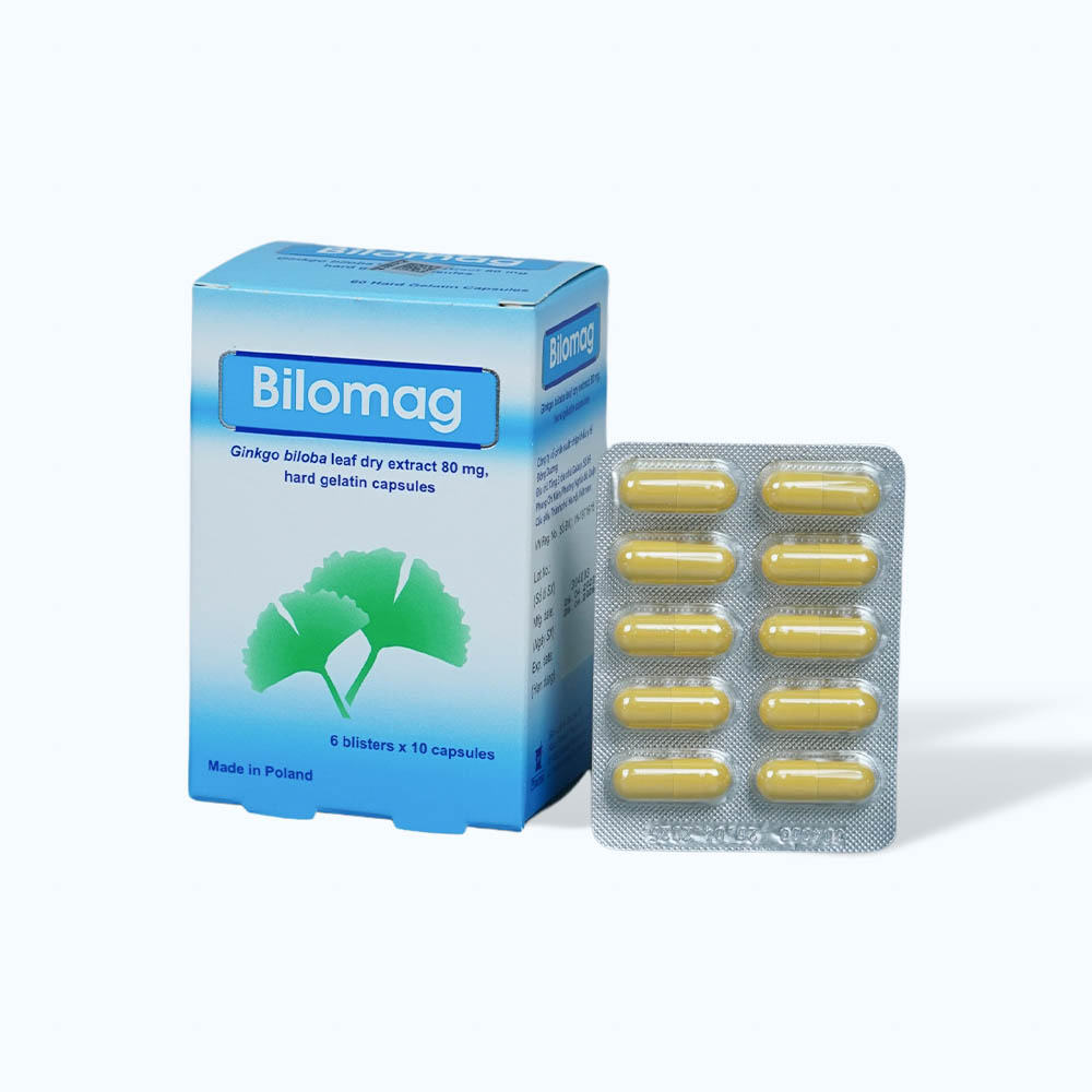 Bilomag 80mg (Hộp 6 vỉ x 10 viên)