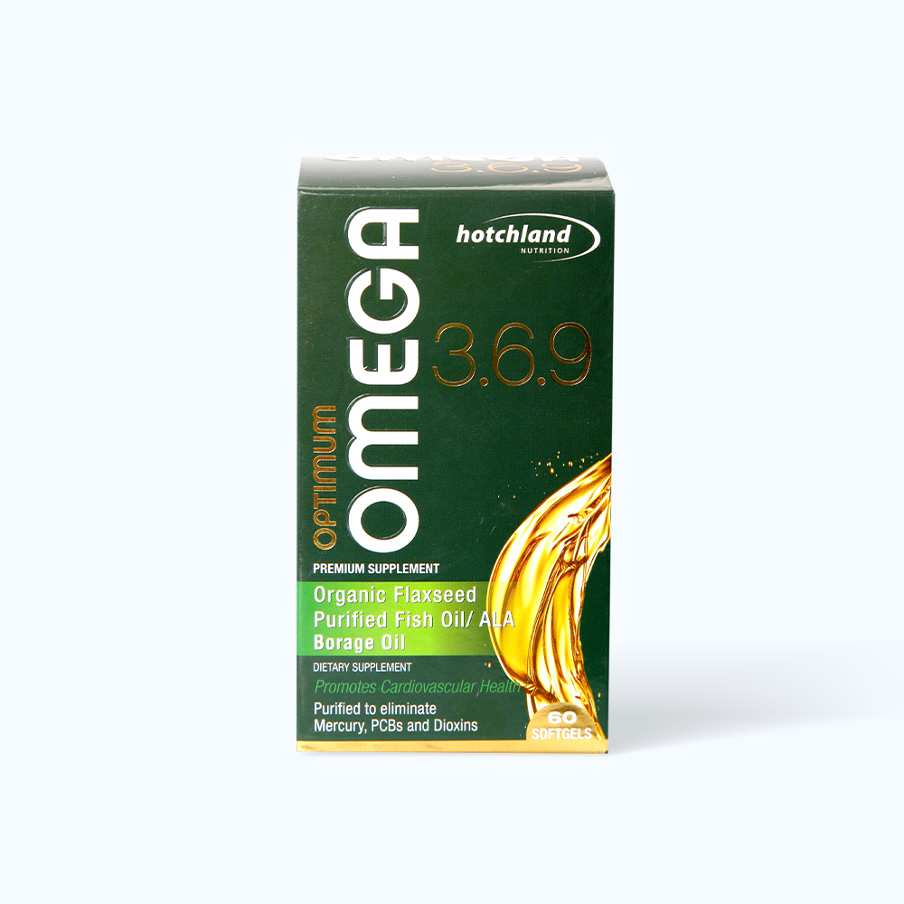 Thực phẩm bảo vệ sức khỏe giúp bổ não, bổ mắt Hotchland - Optimum Omega ...