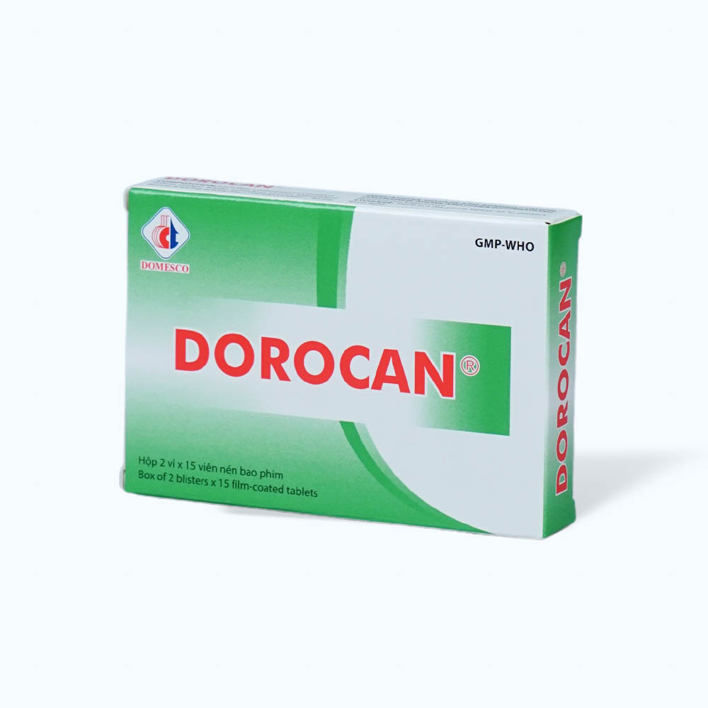 Dorocan 40mg (2 vỉ x 15 viên/hộp)