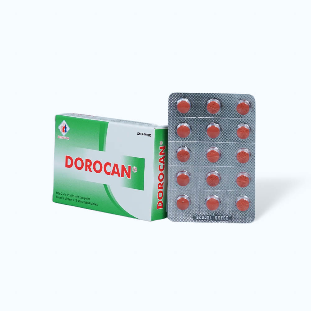Dorocan 40mg (2 vỉ x 15 viên/hộp)