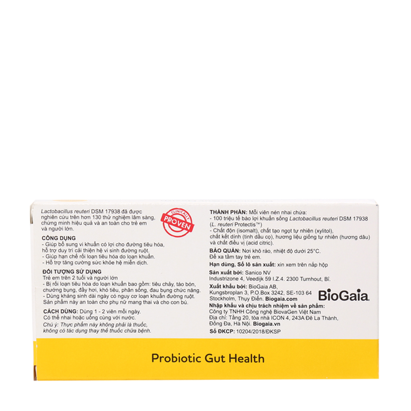 Thực phẩm bảo vệ sức khỏe bổ sung lợi khuẩn cho đường tiêu hóa, tăng ...